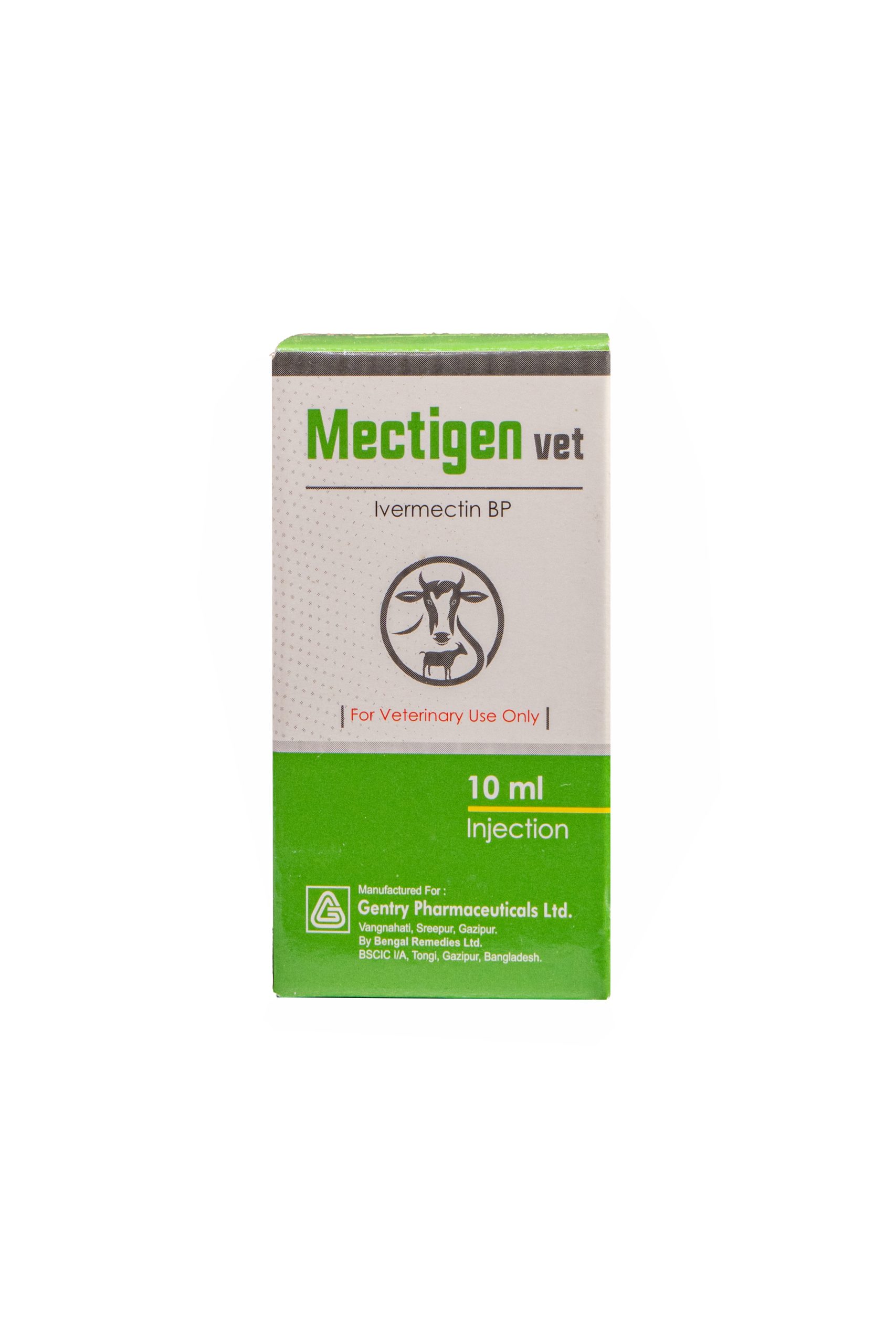 Mectigen vet (Injection) | Gentry Pharmaceuticals Ltd