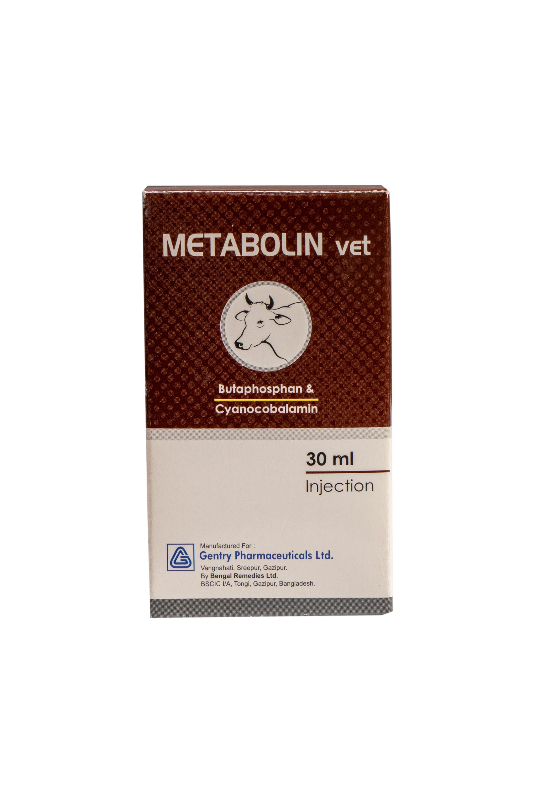 Metabolin vet (Injection) | Gentry Pharmaceuticals Ltd
