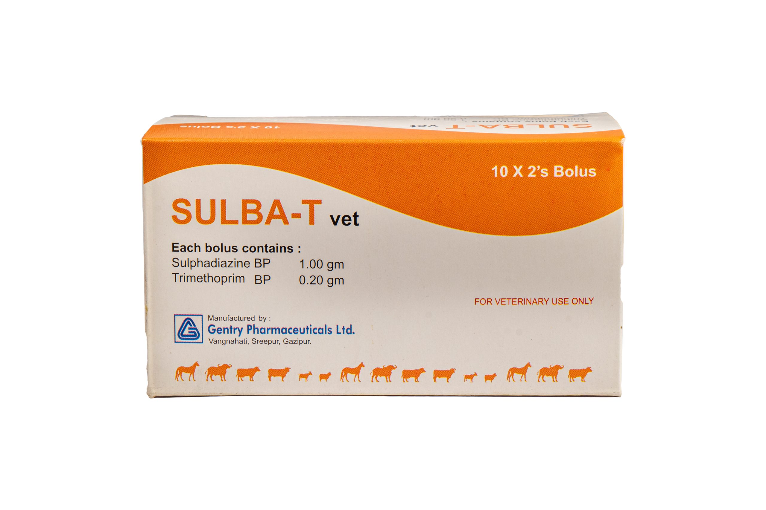 Sulba-T vet (Bolus) | Gentry Pharmaceuticals Ltd